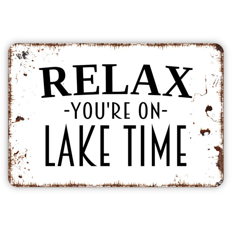 On Lake Time - Etsy