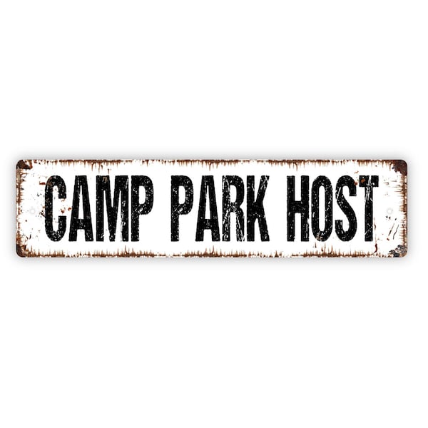 Camp Host Sign - Etsy