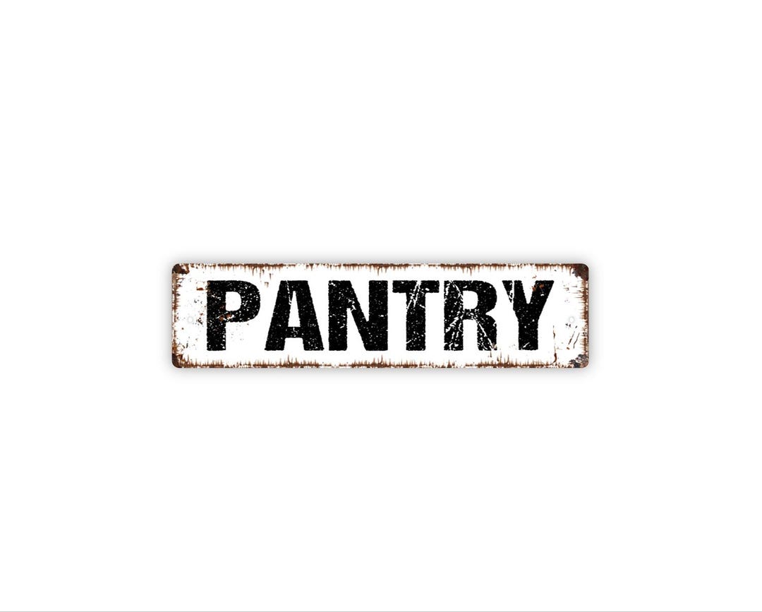 Pantry Sign | Kitchen Wall Art | Farmhouse Pantry Door Decor | Home ...