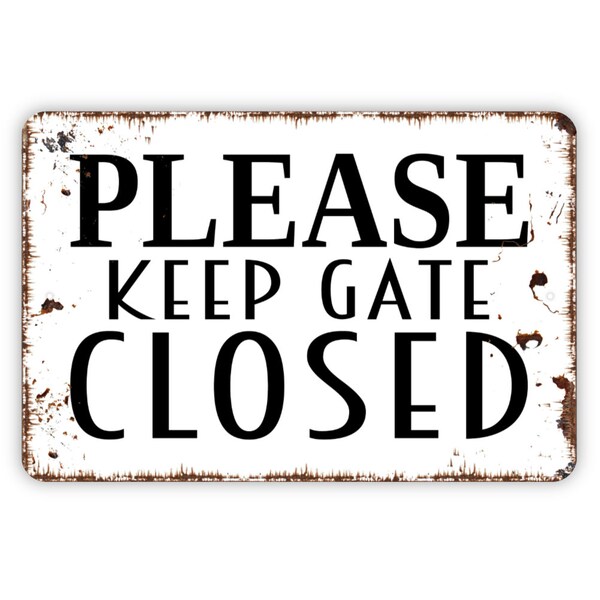 Large Outdoor Metal Signs - Etsy