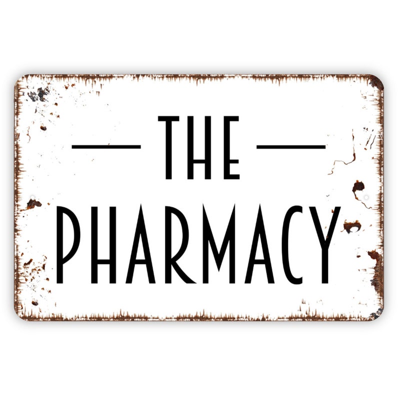 Pharmacy Sign - Etsy