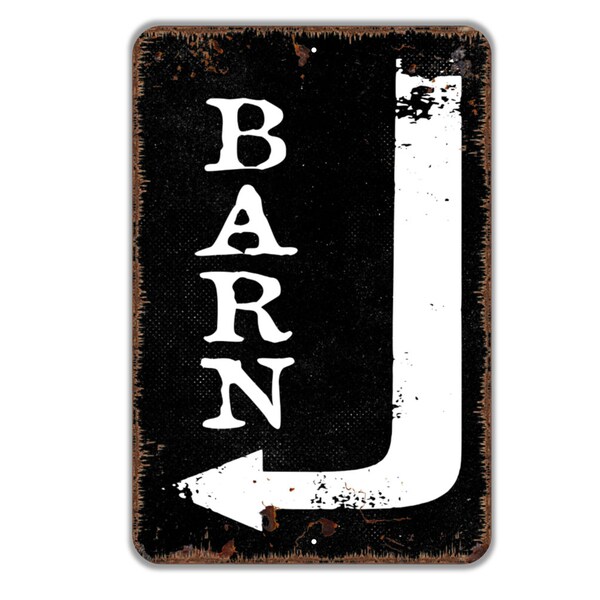 Metal Arrow Sign - Etsy