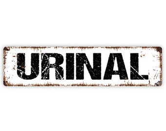 Urinal Metal Sign - Etsy