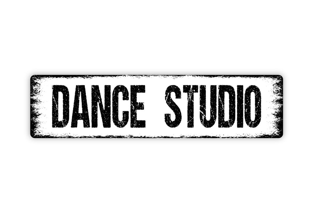 Dance Studio Sign Dance Academy School Company Rustic Street - Etsy