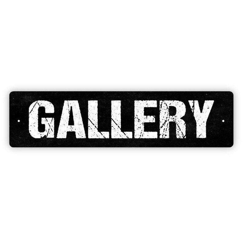 Art Gallery Plaque - Etsy