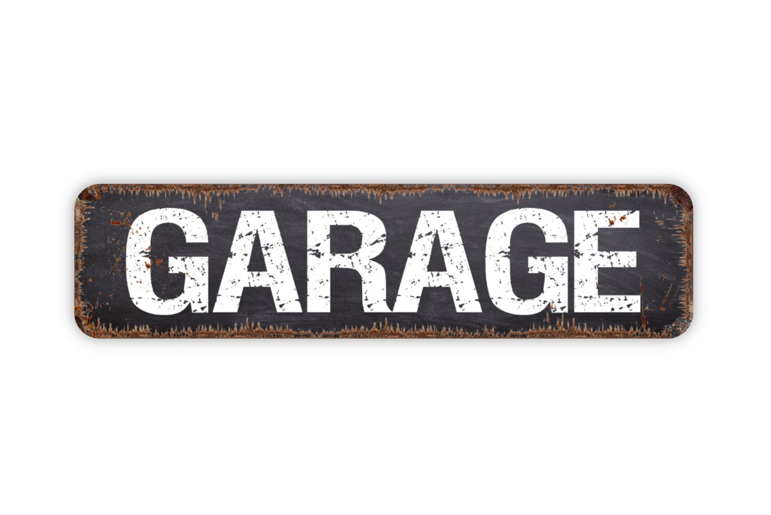 Garage Metal Sign Rustic Street Sign Farmhouse Style Decor | Etsy