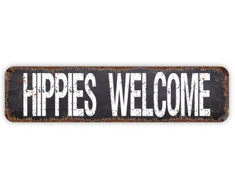 Hippies Welcome | Etsy
