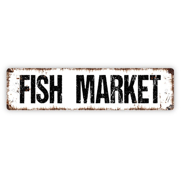 Fresh Fish Sign - Etsy