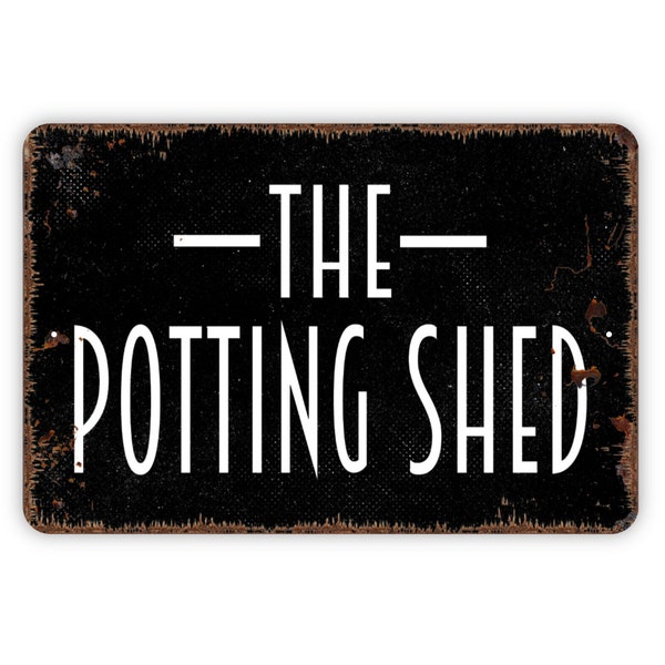 Potting Shed Sign - Etsy