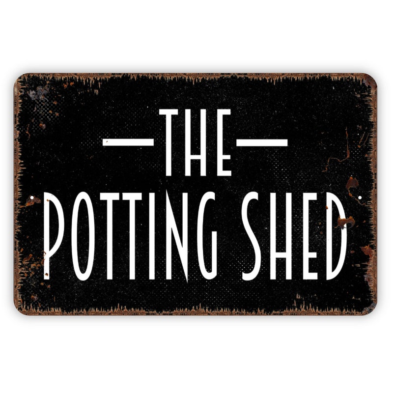 Potting Shed Sign - Etsy