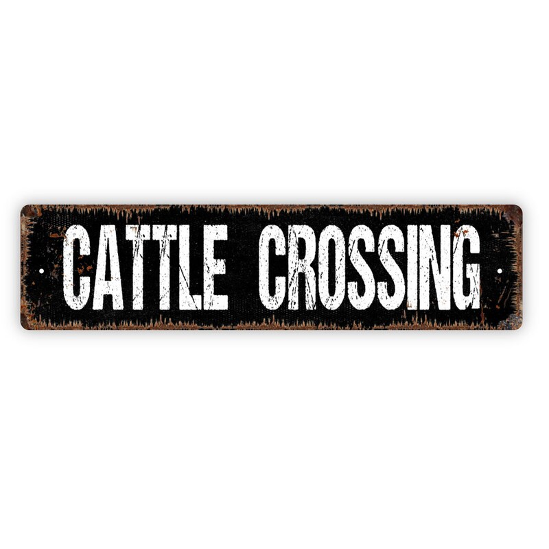Cattle Sign - Etsy