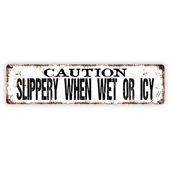Caution When Wet Sign - Etsy