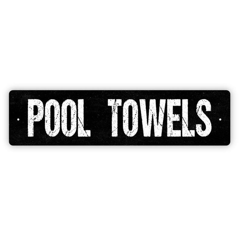 Pool Towel Rack - Etsy
