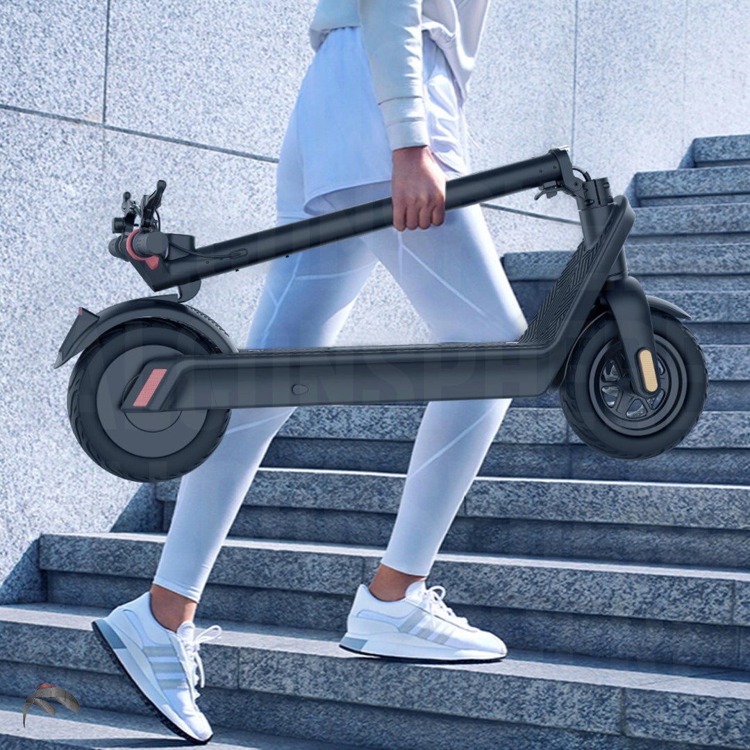 New Design X9 Plus Smart Electric Kick Scooter 500w Motor Swappable ...