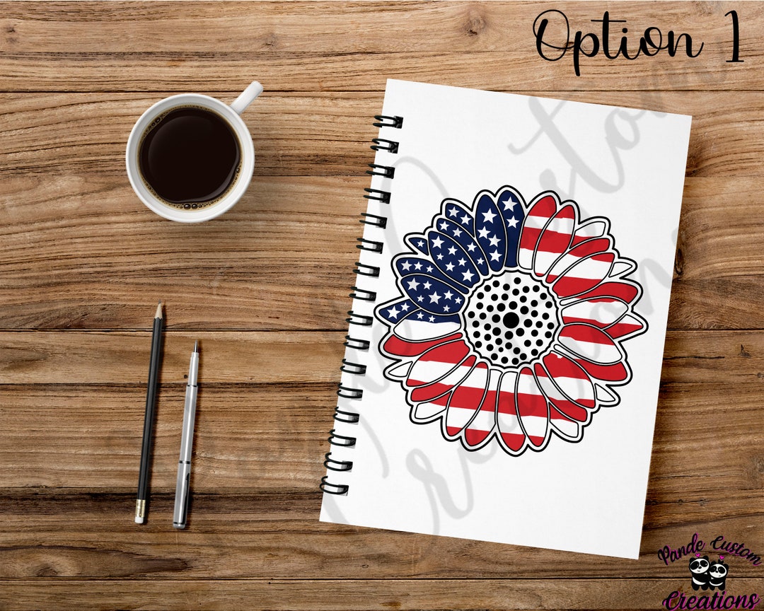 Sunflower Flag Notebook | Sunflower Flag Journal | Sunflower Flag ...