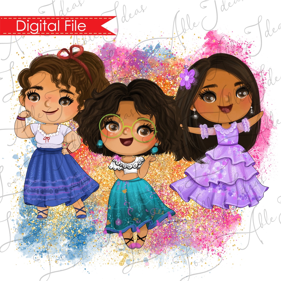 Encanto Mirabel Clipart PNG Digital Design-mirabel Encanto Madrigal PNG ...