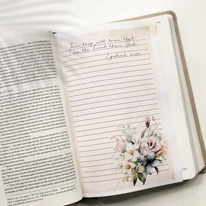 Printable Note Paper, Bible Notes, Bible Journaling, Junk Journaling ...