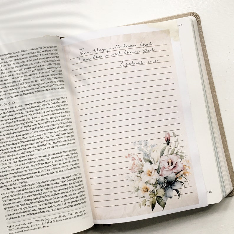 Printable Note Paper, Bible Notes, Bible Journaling, Junk Journaling ...