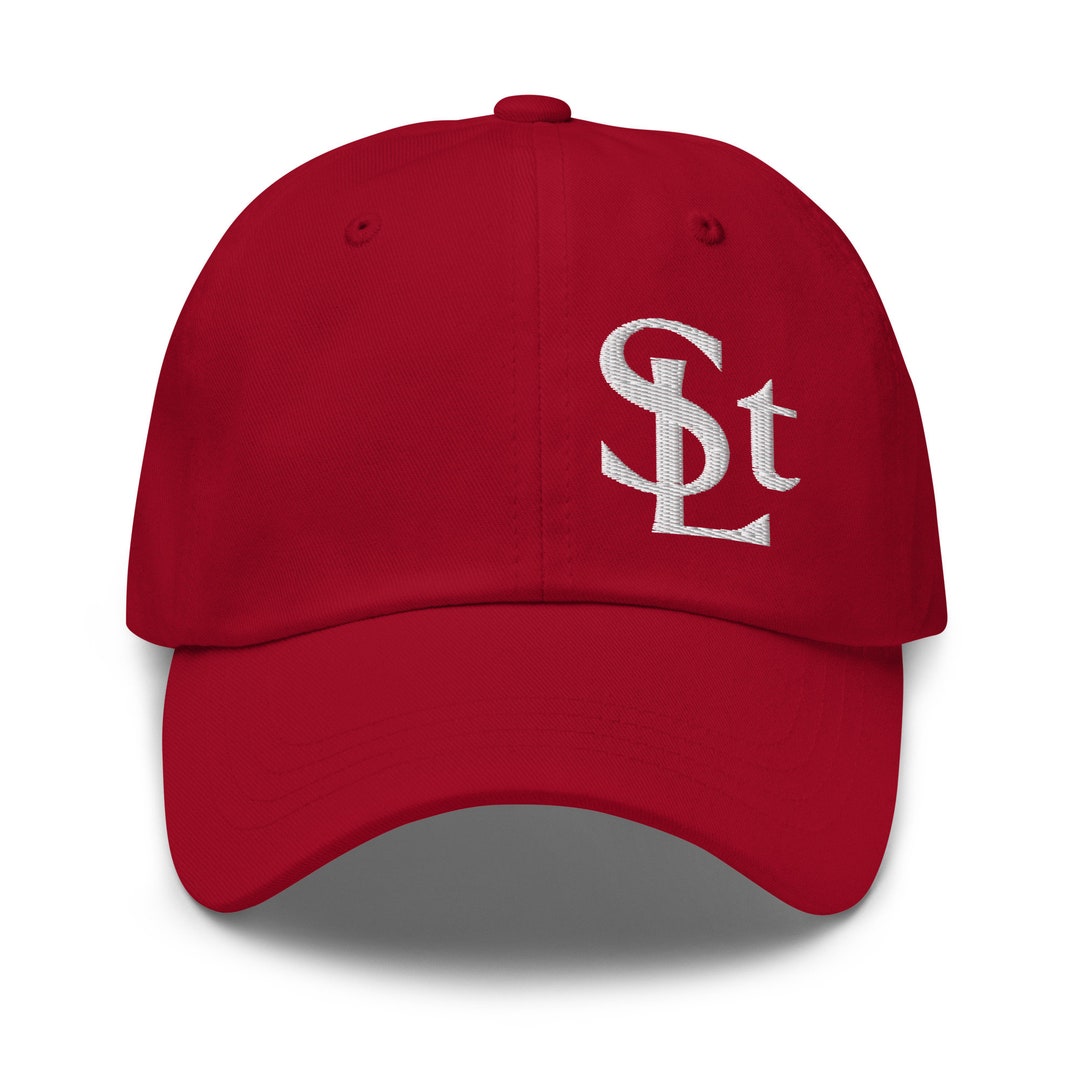 STL St Louis Hockey Monogram 3D Puff Embroidered Dad Hat - Etsy