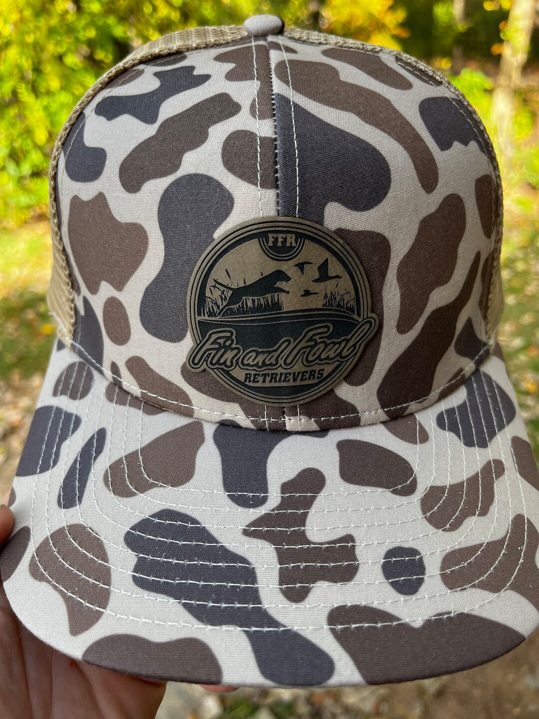 Fin and Fowl Retriever Camo Hat - Etsy
