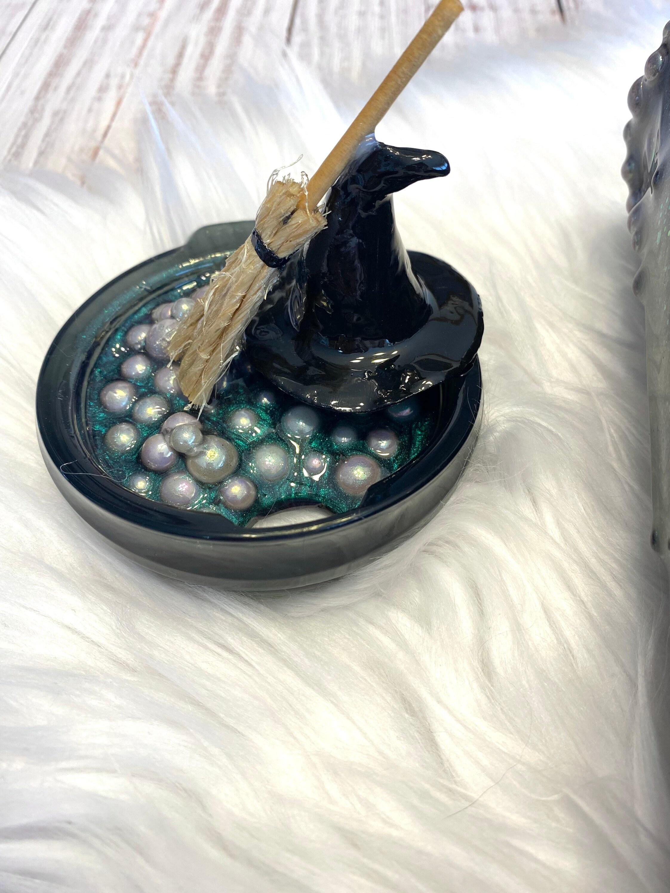 BUBBA CUP Witchs Brew Potion Cauldron Broom 3D Hat | Etsy