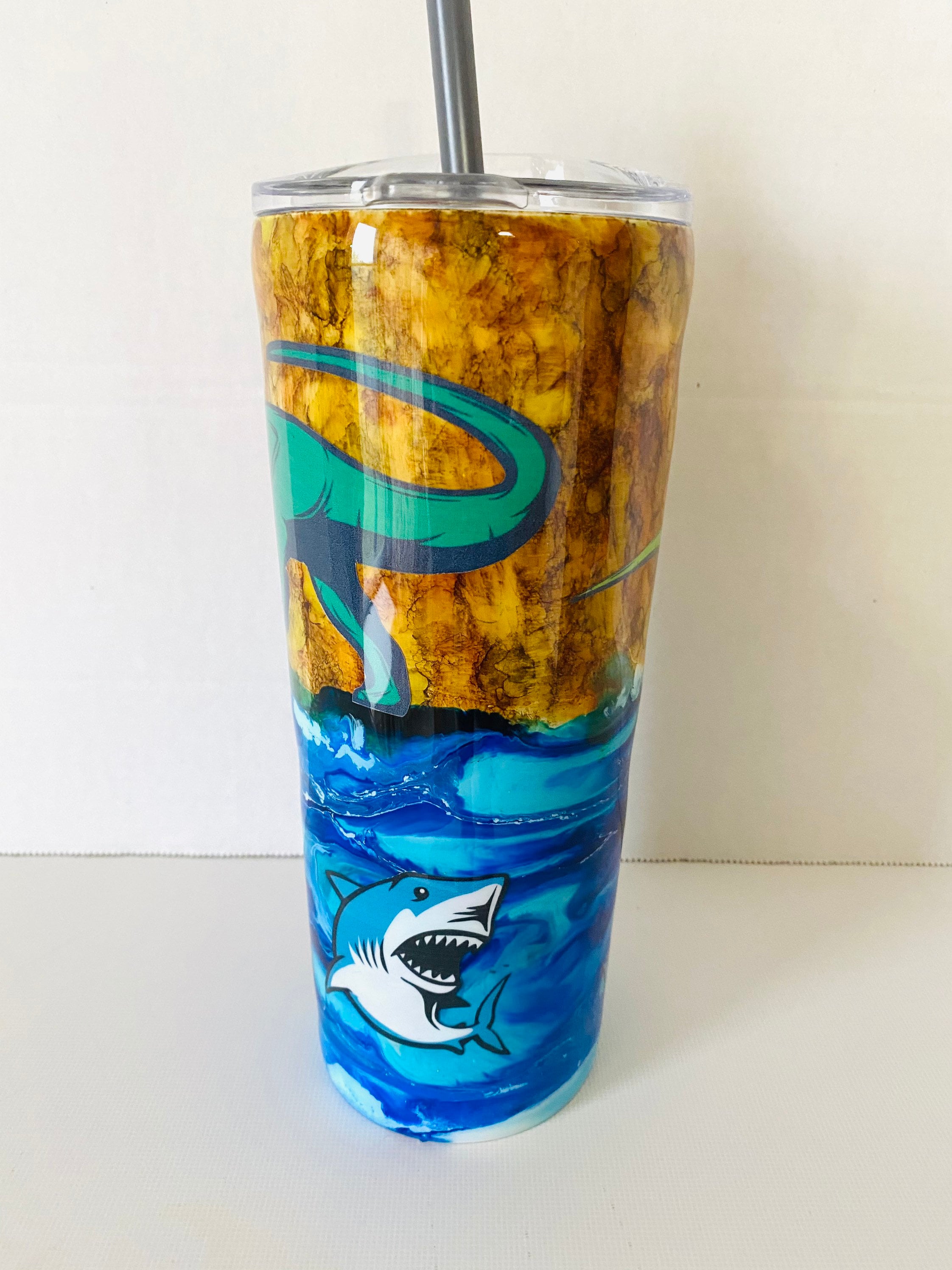 BUBBA CUP Dinosaur and Shark Cup for Men Boys Women | Etsy