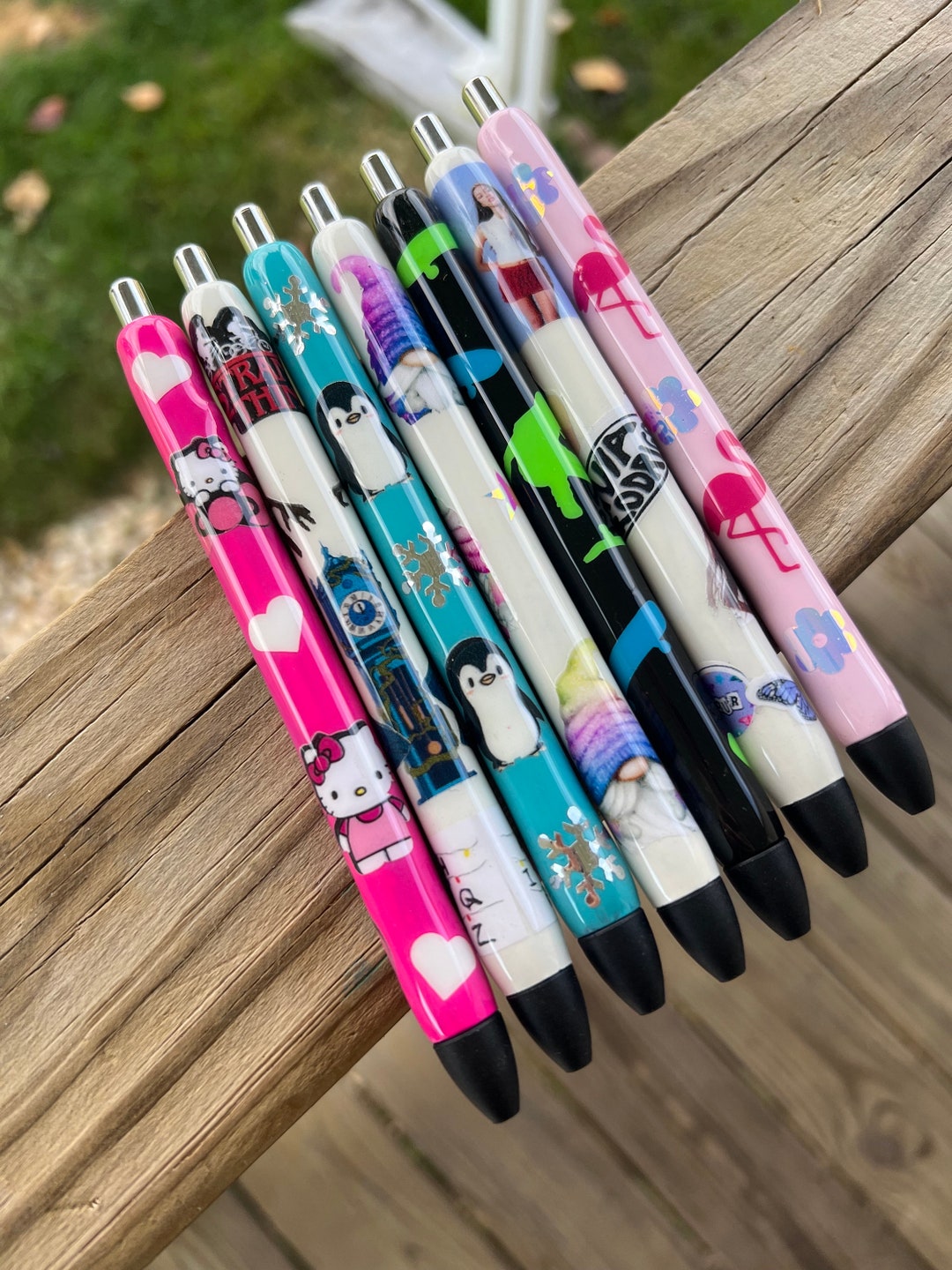 Epoxy Glitter Pens, Refillable Inkjoy Pens Gel Pens- Custom Made to ...