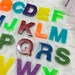 Resin Letter Set, Capital Letters, Alphabet, Learning Tool- Custom ...