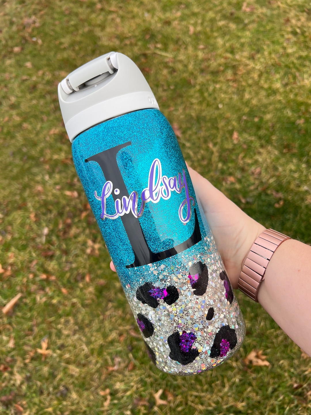 OWALA Teal, Silver, Purple, Leopard, Cheetah- Custom Personalized ...