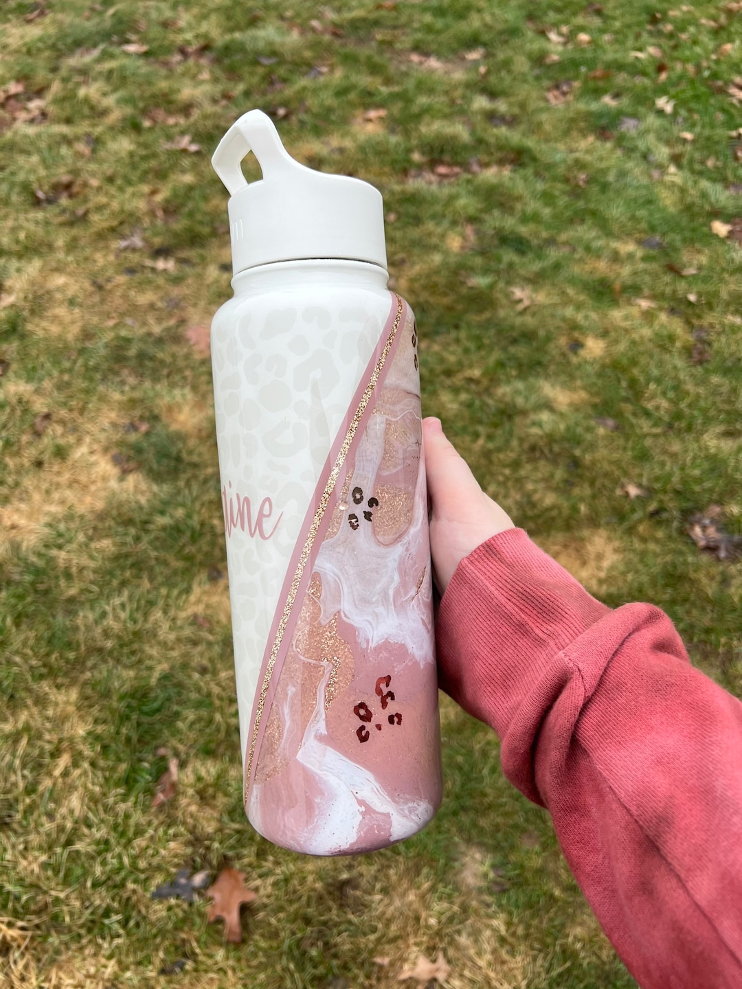 Hydro Dip and Leopard/ Cheetah Print- Custom, Personalized, 40 Oz ...