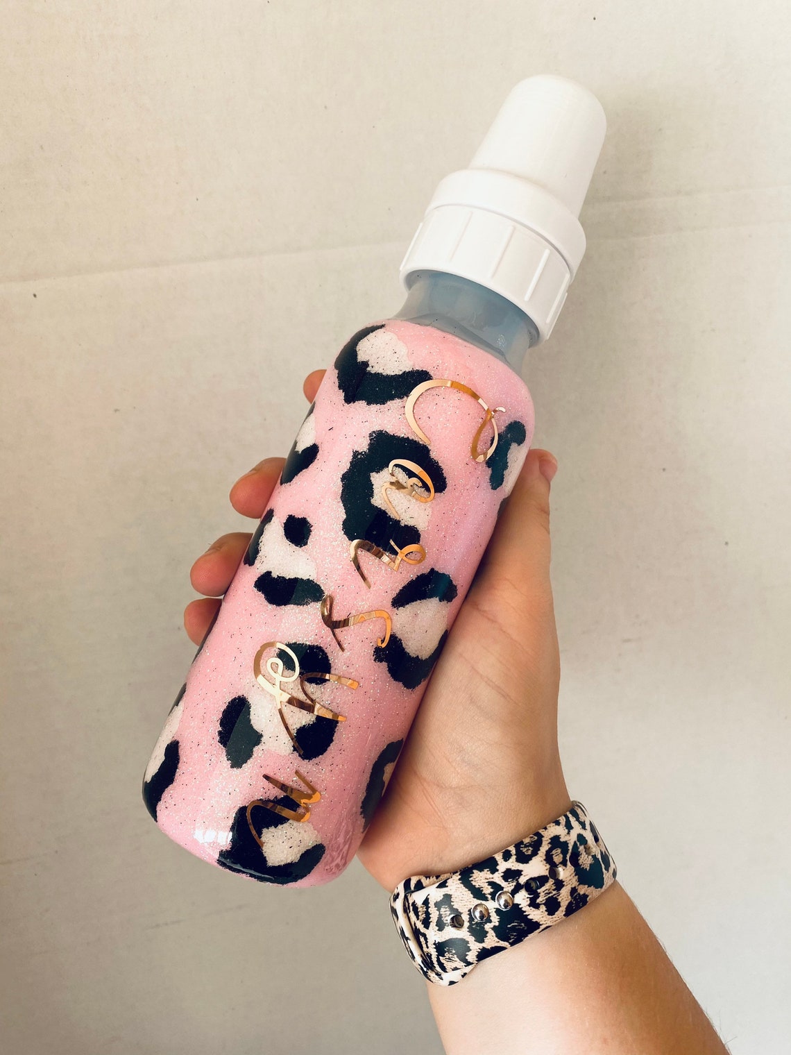 DR.BROWN BOTTLE Leopard Cheetah Print Glitter Baby Bottle | Etsy