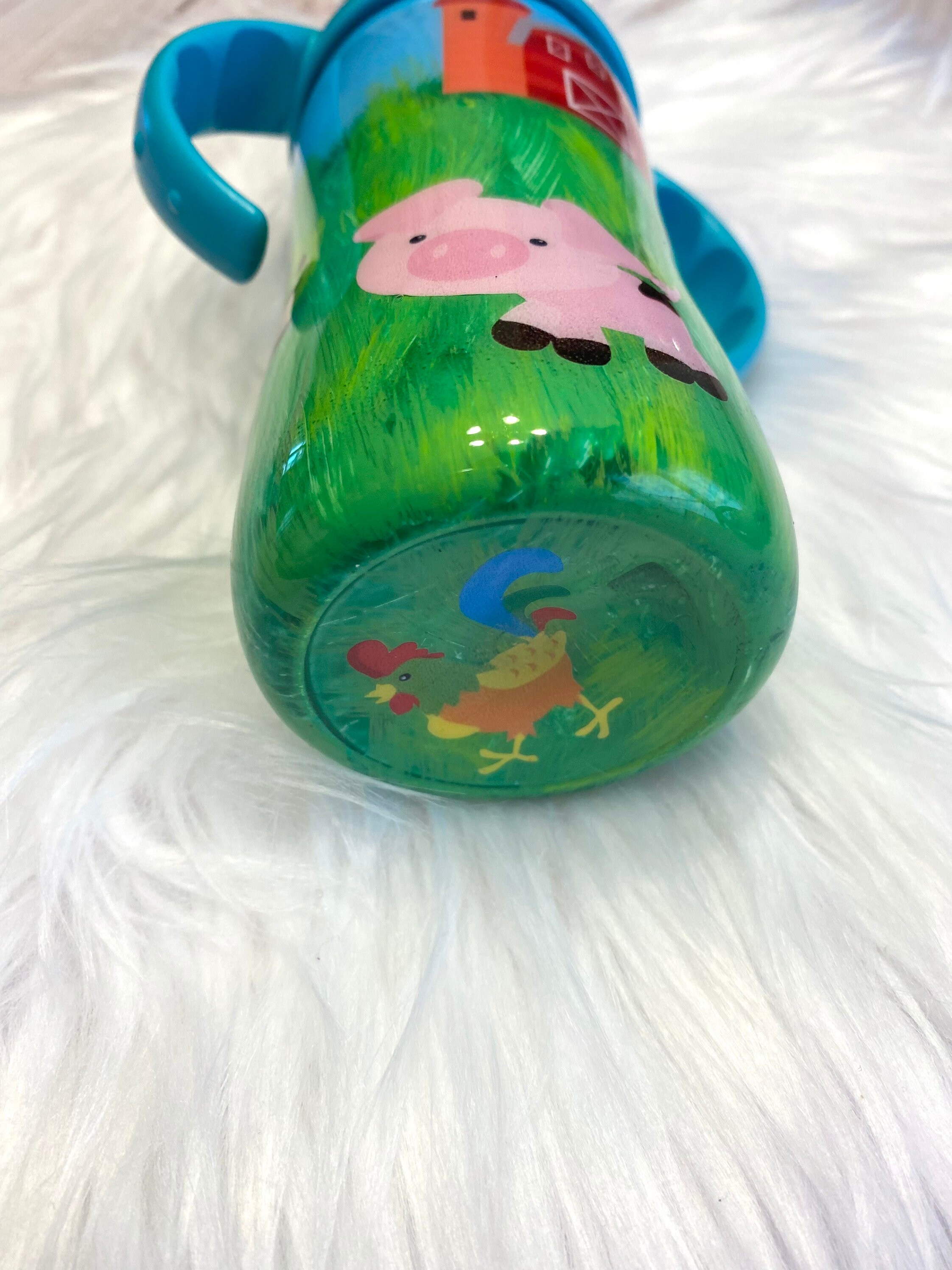 NUK BRAND Sippy Cup Farm Animals Barn Tractor Boys | Etsy