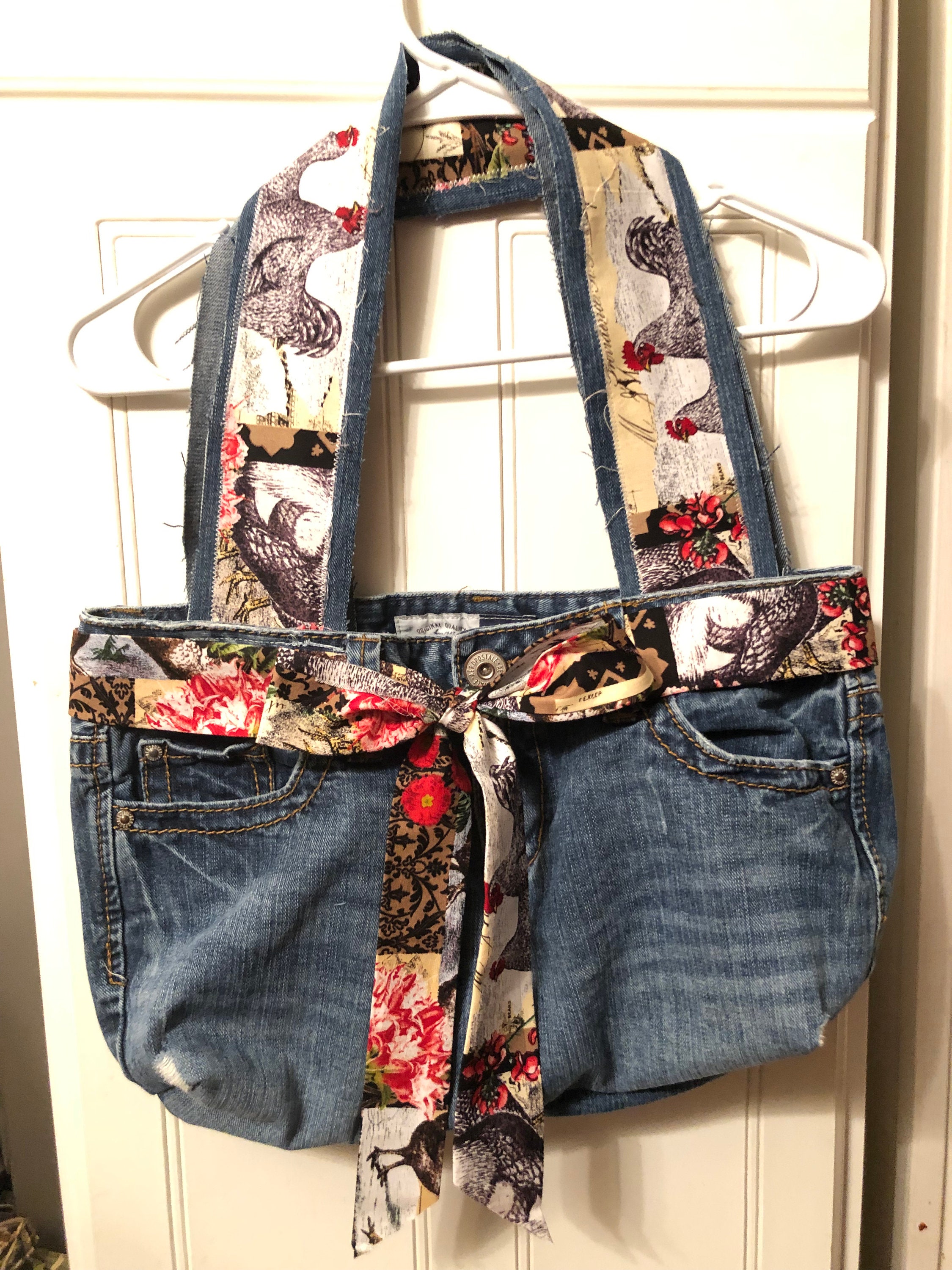 Repurposed Jean Purses - Etsy