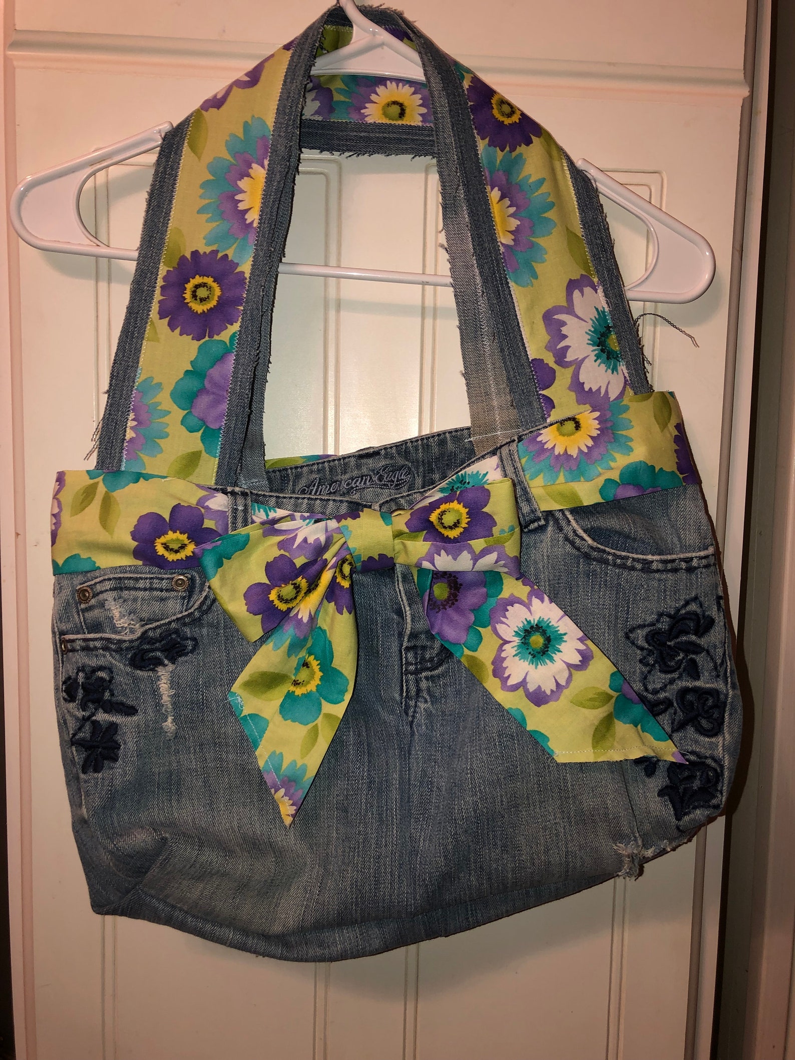 Repurposed Jean Purses - Etsy