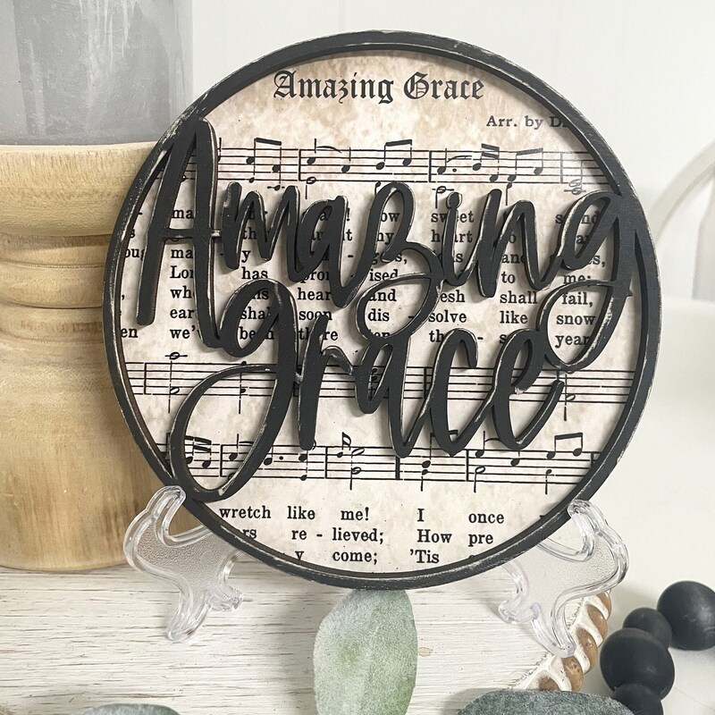 Wooden Grace Sign - Etsy