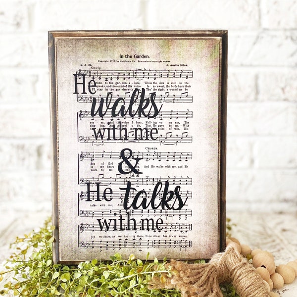 Religious Garden Sign - Etsy