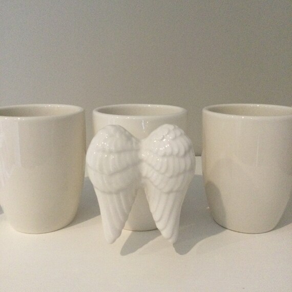 Angel Wings Mug,cup,white Angel Wings Ceramic Mug, Angel Gifts,white ...