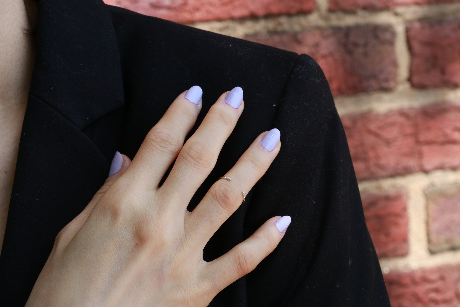 Open Diamond Ring Minimalist Knuckle Ring Tiny Diamond - Etsy