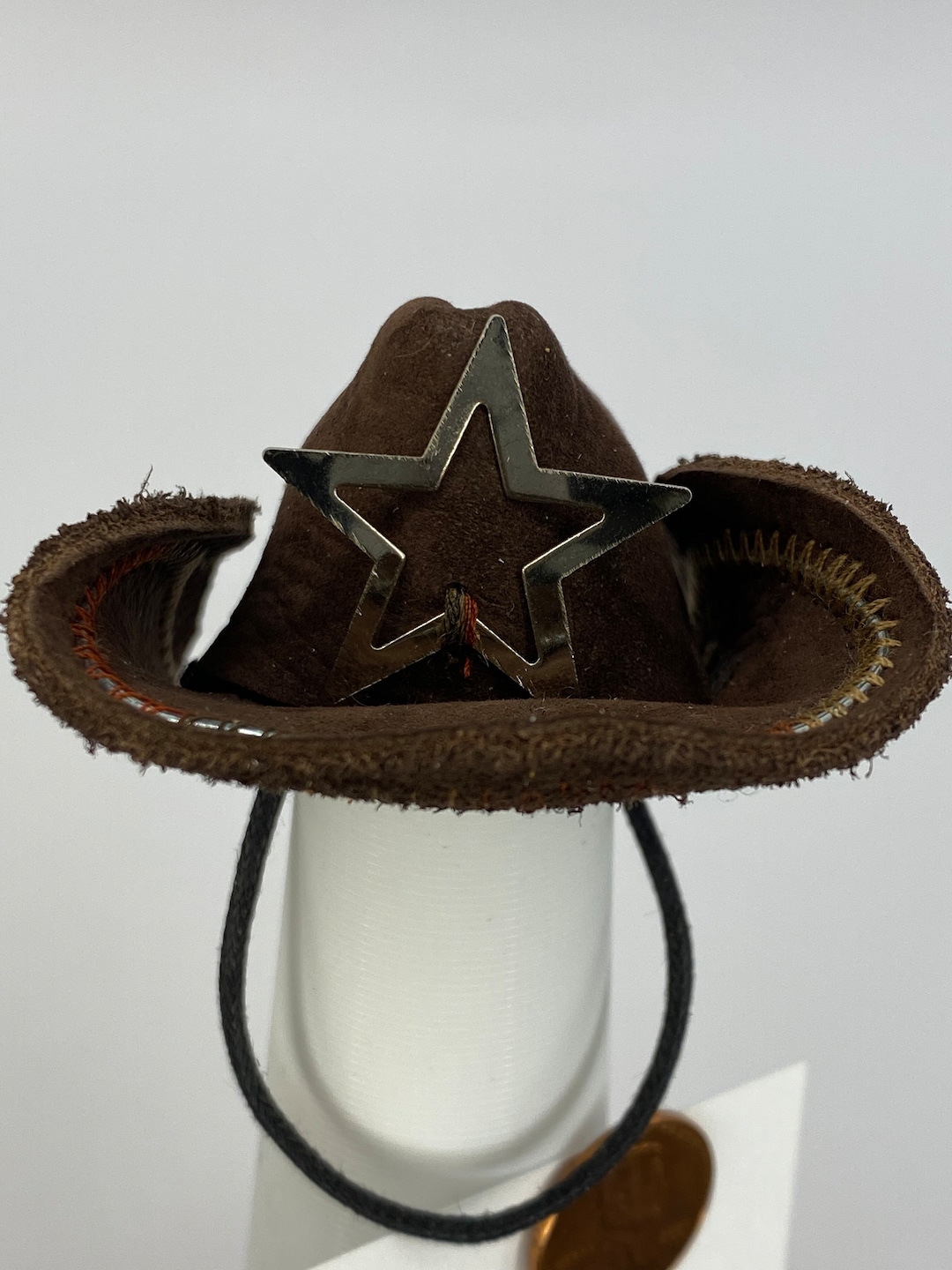 Miniature Dark Brown Cowboy Hat - 11.5" Fashion Doll Accessory - Etsy