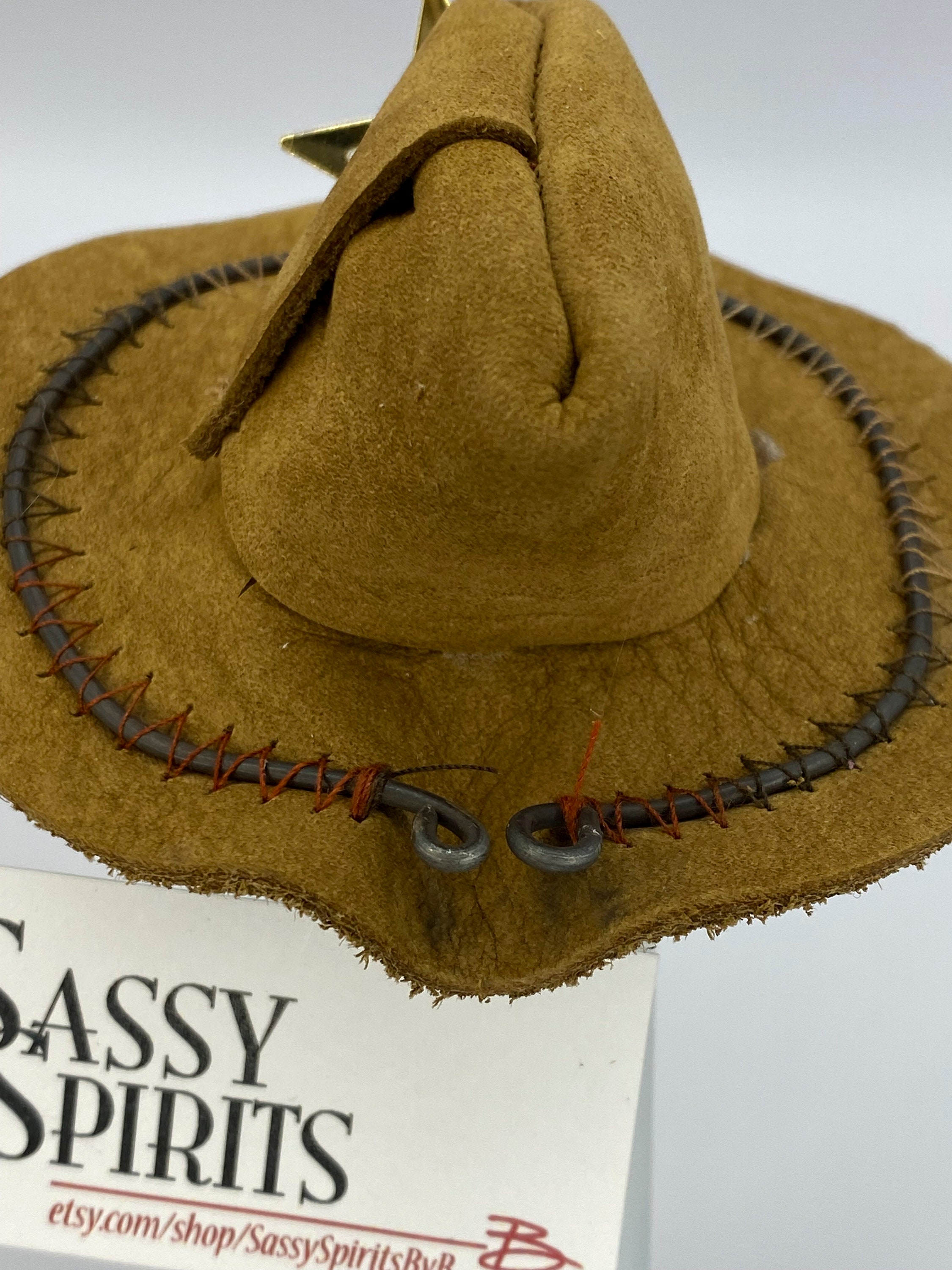 Cowboy Hat in Natural - Western Toy Hat for Fashion Doll - Little ...