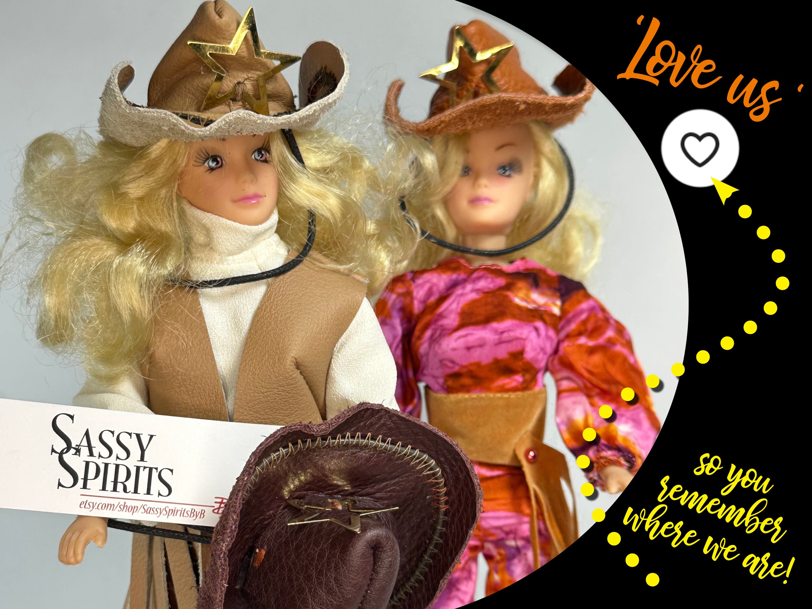 Cowboy Hat for Miniature Doll DIY Pattern Pdf Download MINI Cowboy Hat ...