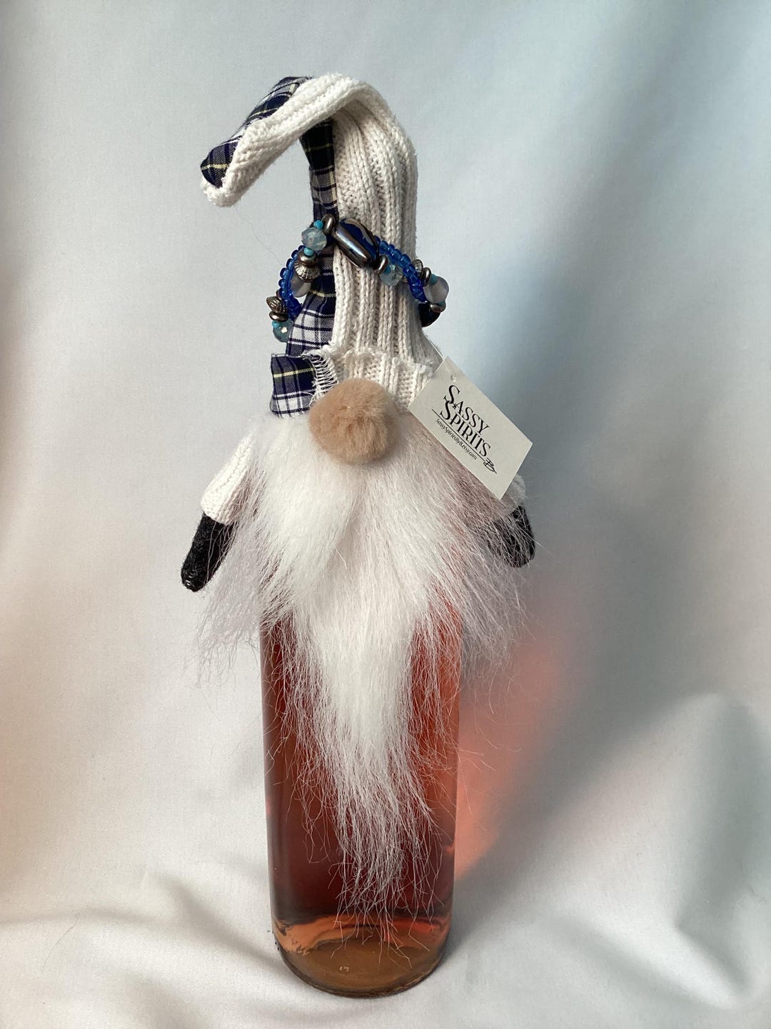 Trendy Gnome Topper. Twistable Beard & Arms Made With Upcycled Sweater ...