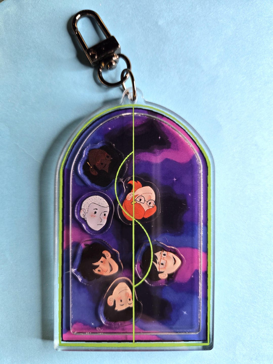 Infinity Train Shaker Charm - Etsy