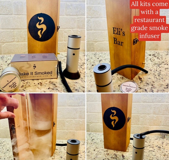 Cocktail Smoking Box Cocktail Smoking Kit - Etsy