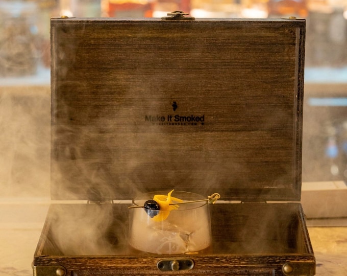 Cocktail Smoker Box | Cocktail Smoking Kit | Gift Set | Gift for Dad ...