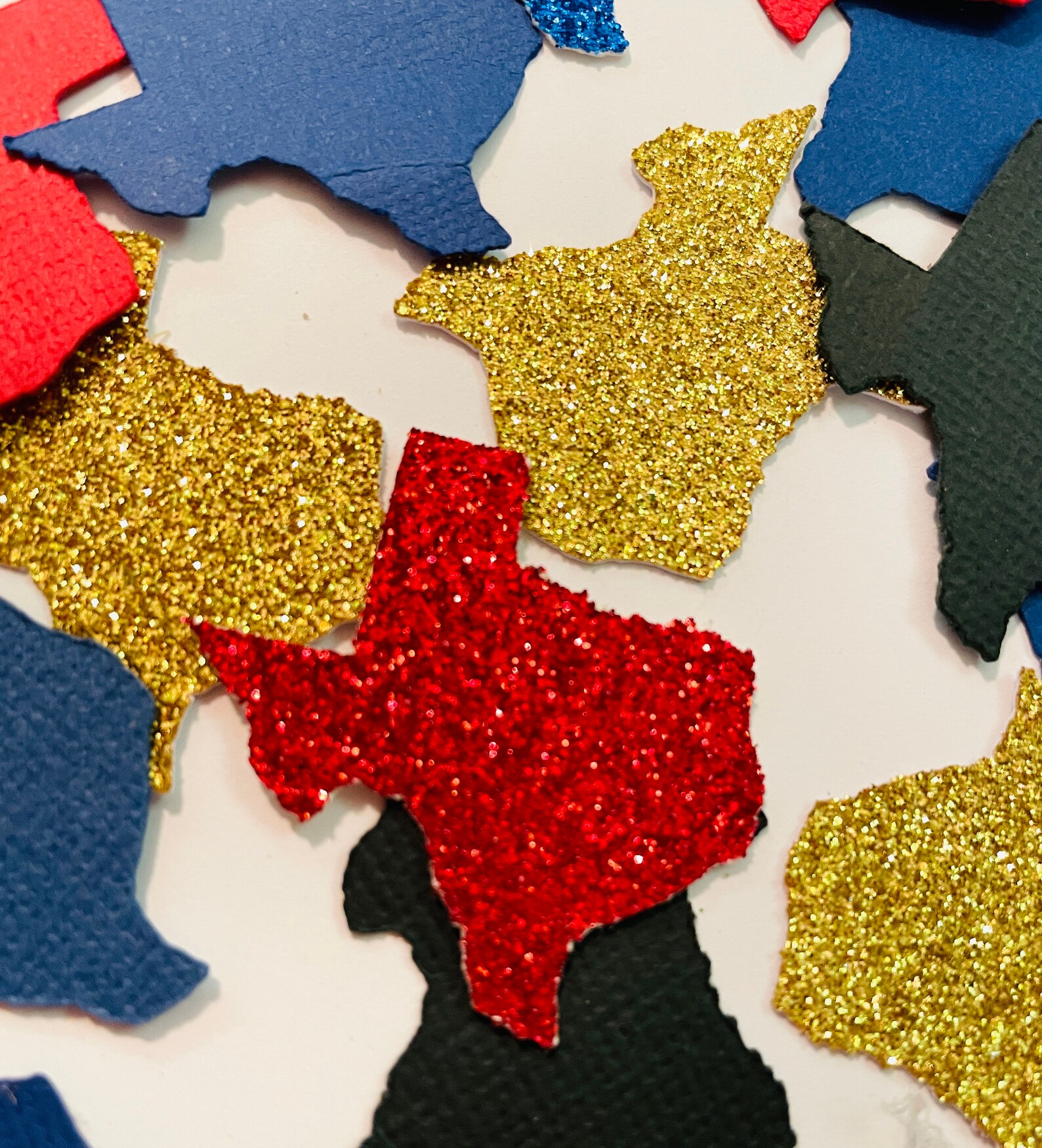 Texas Shaped Confetti Texas Confetti Texas Party Cowboy - Etsy