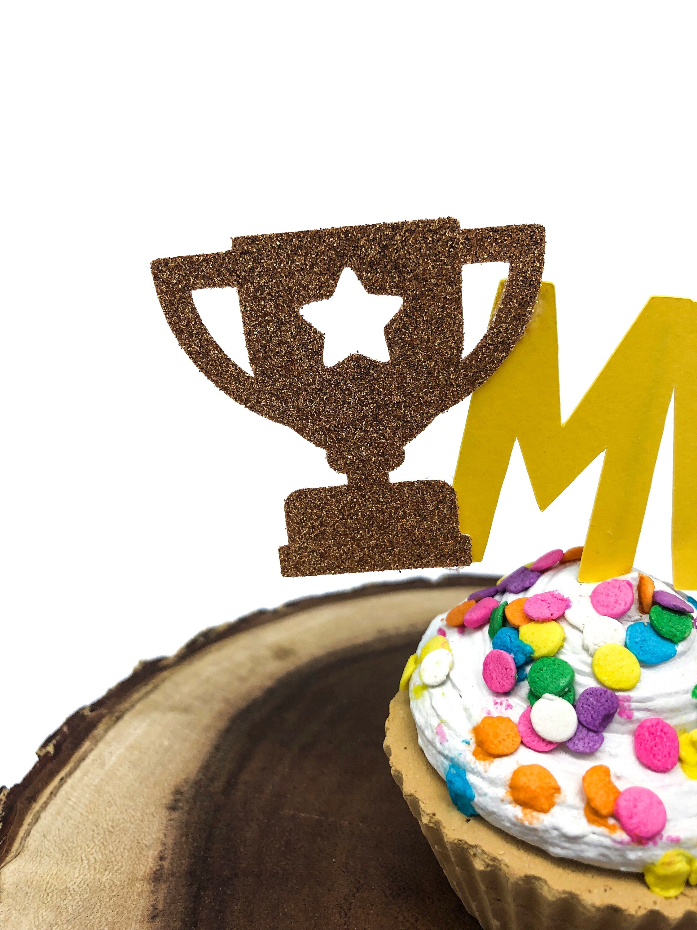 MVP Cupcake Toppers 12 Cupcake Toppers MVP Team Party | Etsy