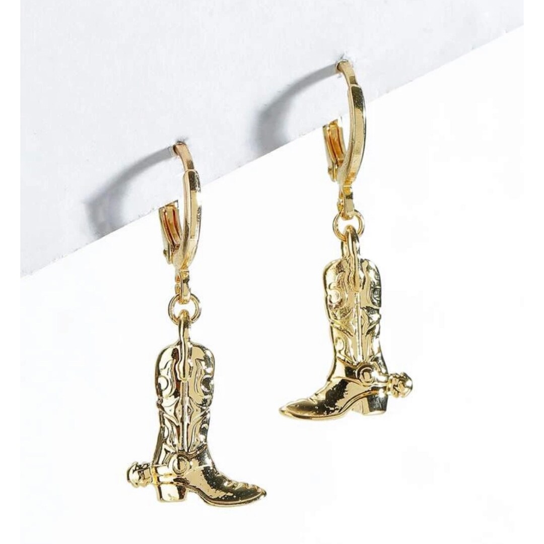 Boot Earrings, Cowboy Boot Earrings, Western Earrings, Rodeo Earrings ...