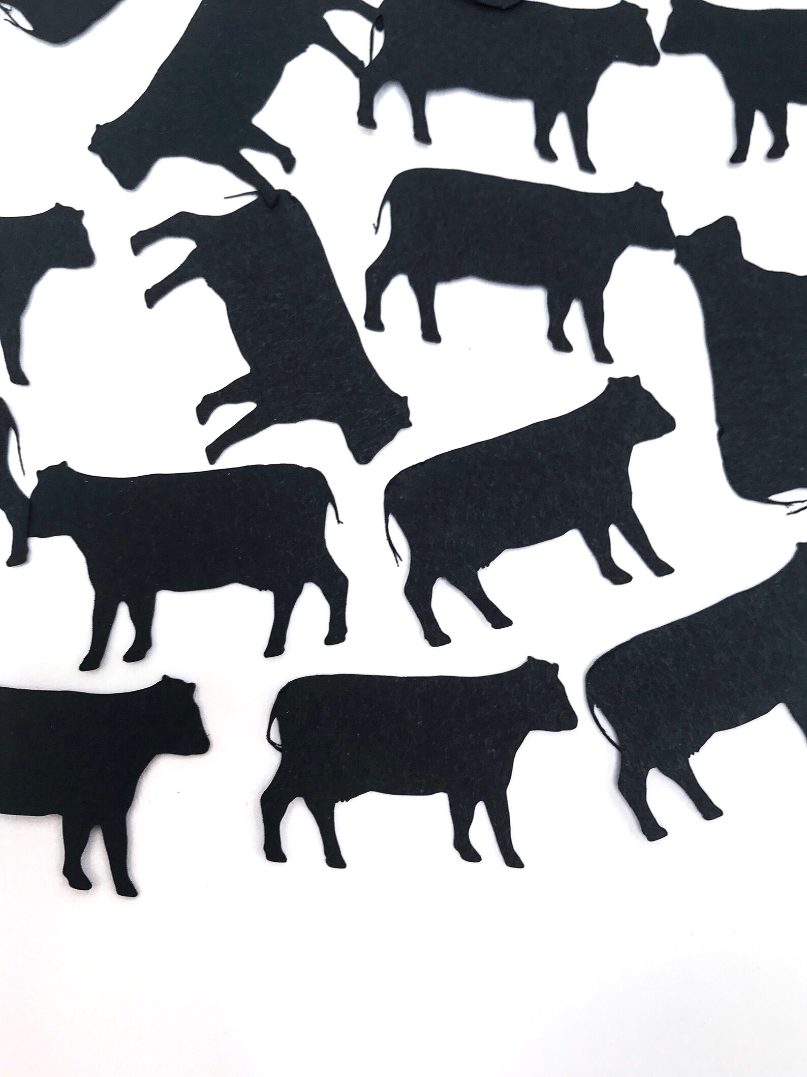 Cow Confetti Farm Animal Confetti Confetti Barnyard - Etsy