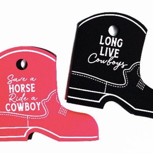 Cowboy Boot Can Holder, Cowboy Boot , Cowboy Party, Cowboy Bachelorette ...